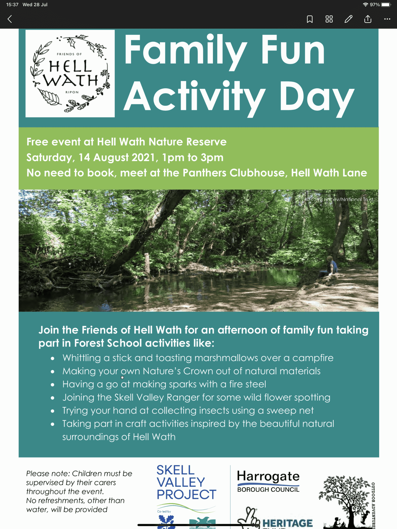 Summer of Play - Friends of Hell Wath Free Family Fun Activity Day ...